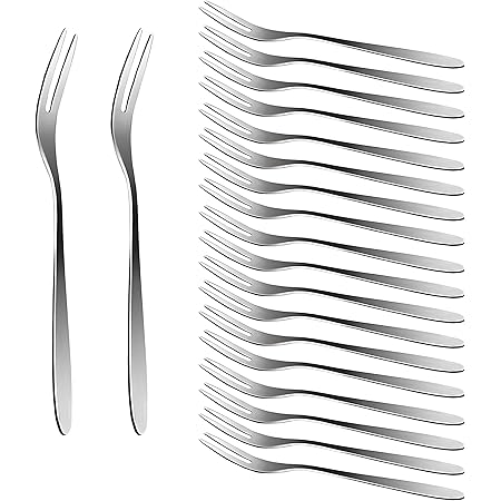 Forks Set, 20 Pcs Cake Forks, Pastry Forks, Fruit Forks, Dinner Forks ...