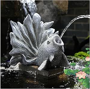 Goldfish shape Pond spitters for small ponds, fish tank automatic ...