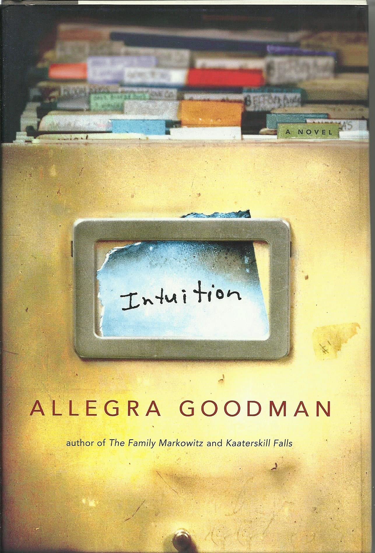 Amazon.com: Intuition: 9780385336123: Goodman, Allegra: Books