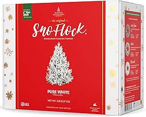 SnoFlock The Original Premium Self-Adhesive Snow Flock Powder with ...