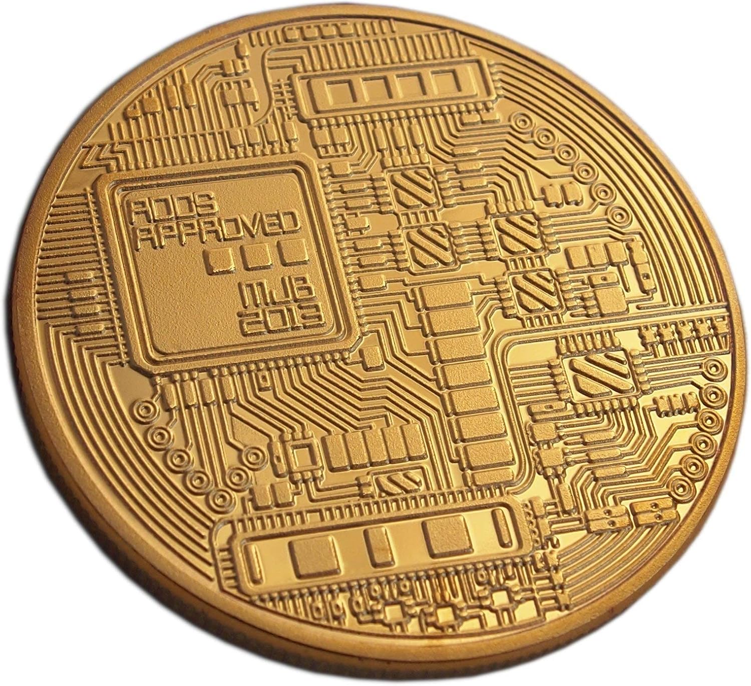 Rare Bitcoin Gold Color Coin collectable & Commemorative high Quality ...