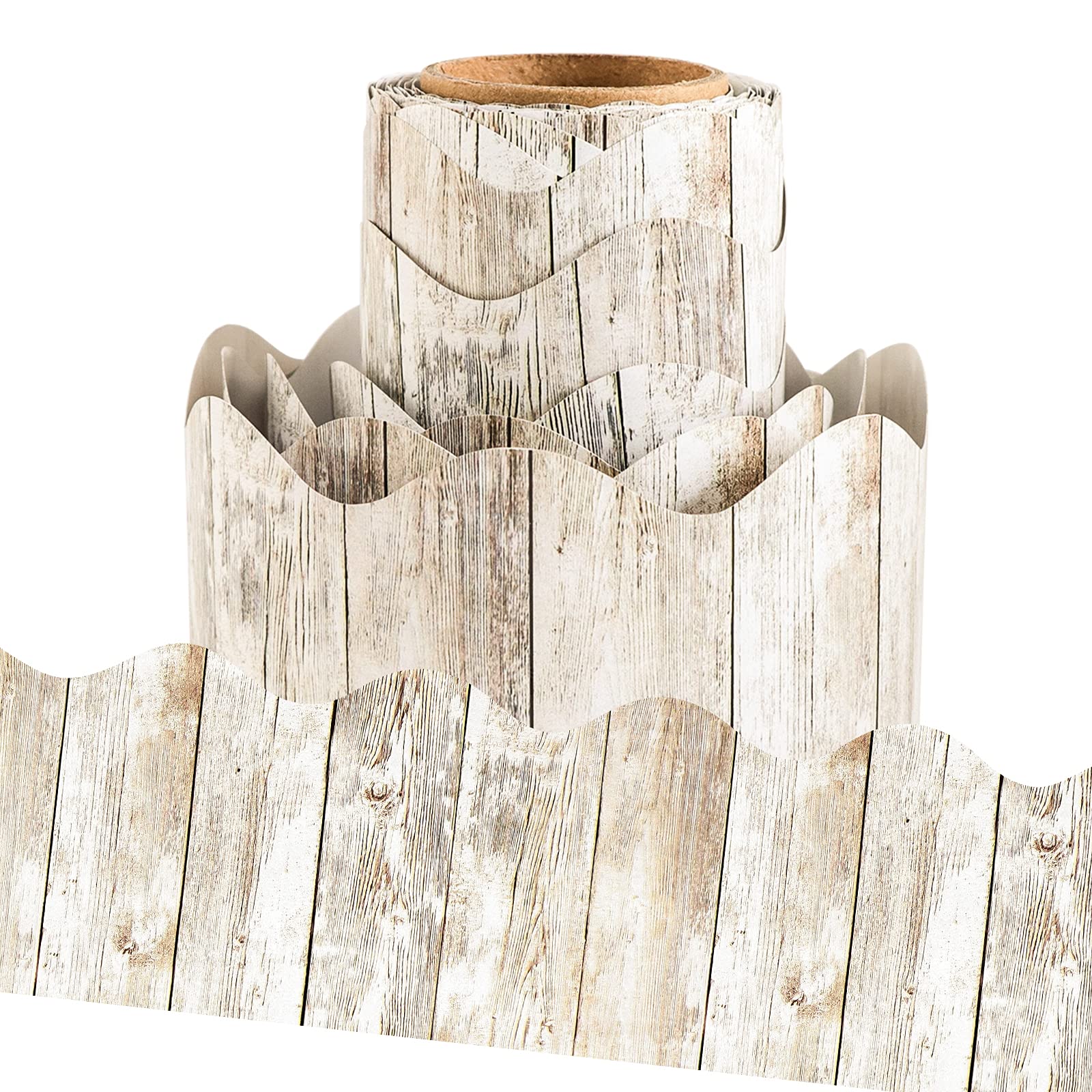 Amazon.com: White Wood Bulletin Board Border Trim for Classroom ...