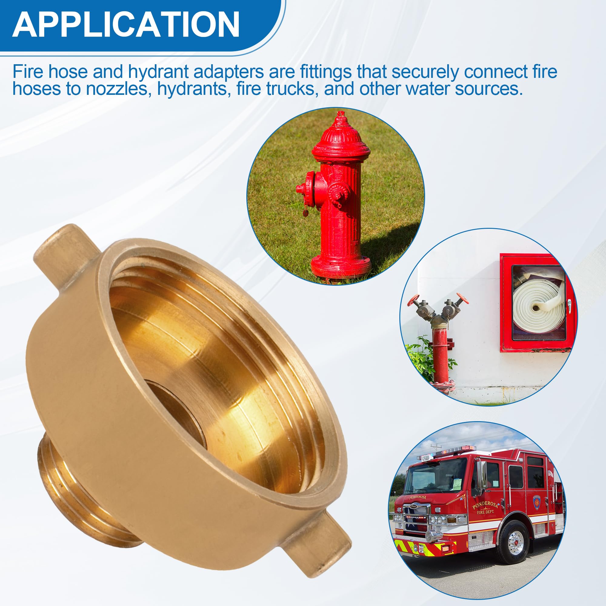 Fire Hose Adapter To Garden