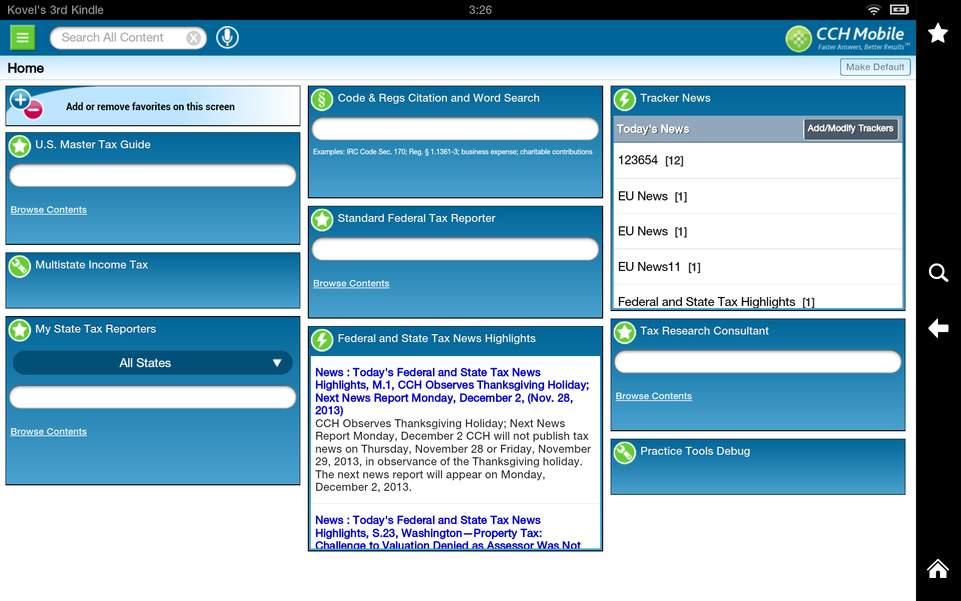 CCH Mobile - App on Amazon Appstore