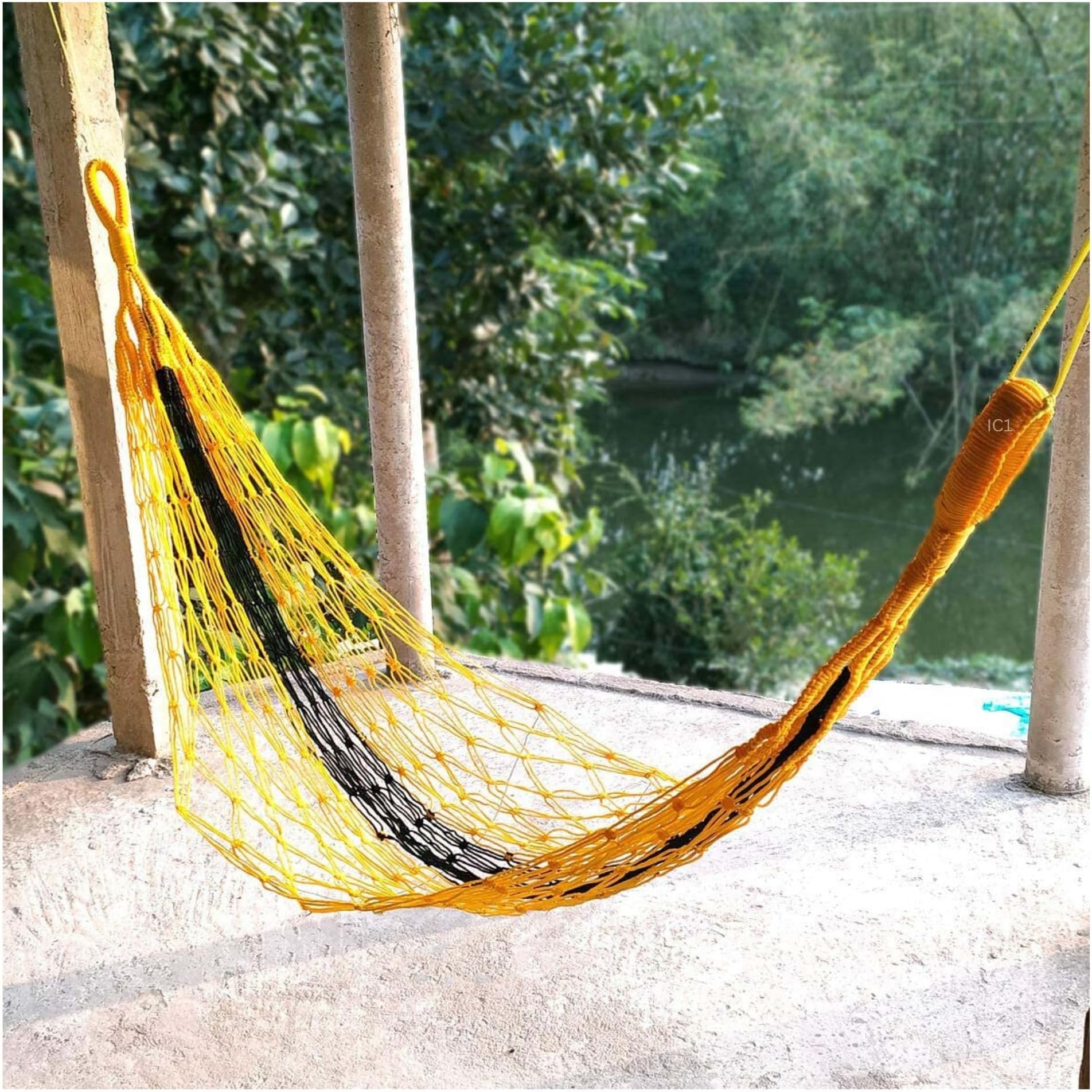 Swing Rope for Adults and Kids, Indoor Outdoor Hanging Net Mesh Rope ...