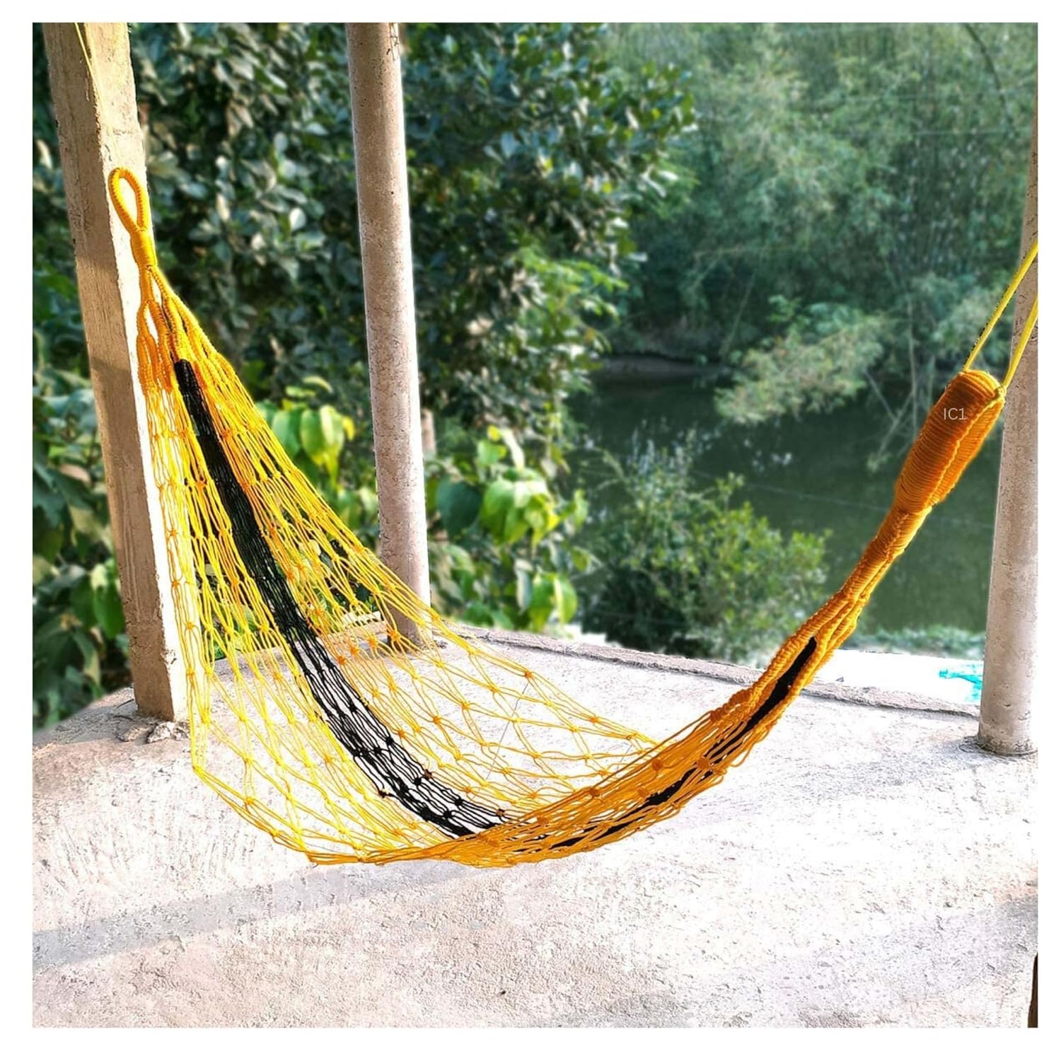 Swing Rope for Adults and Kids, Indoor Outdoor Hanging Net Mesh Rope ...