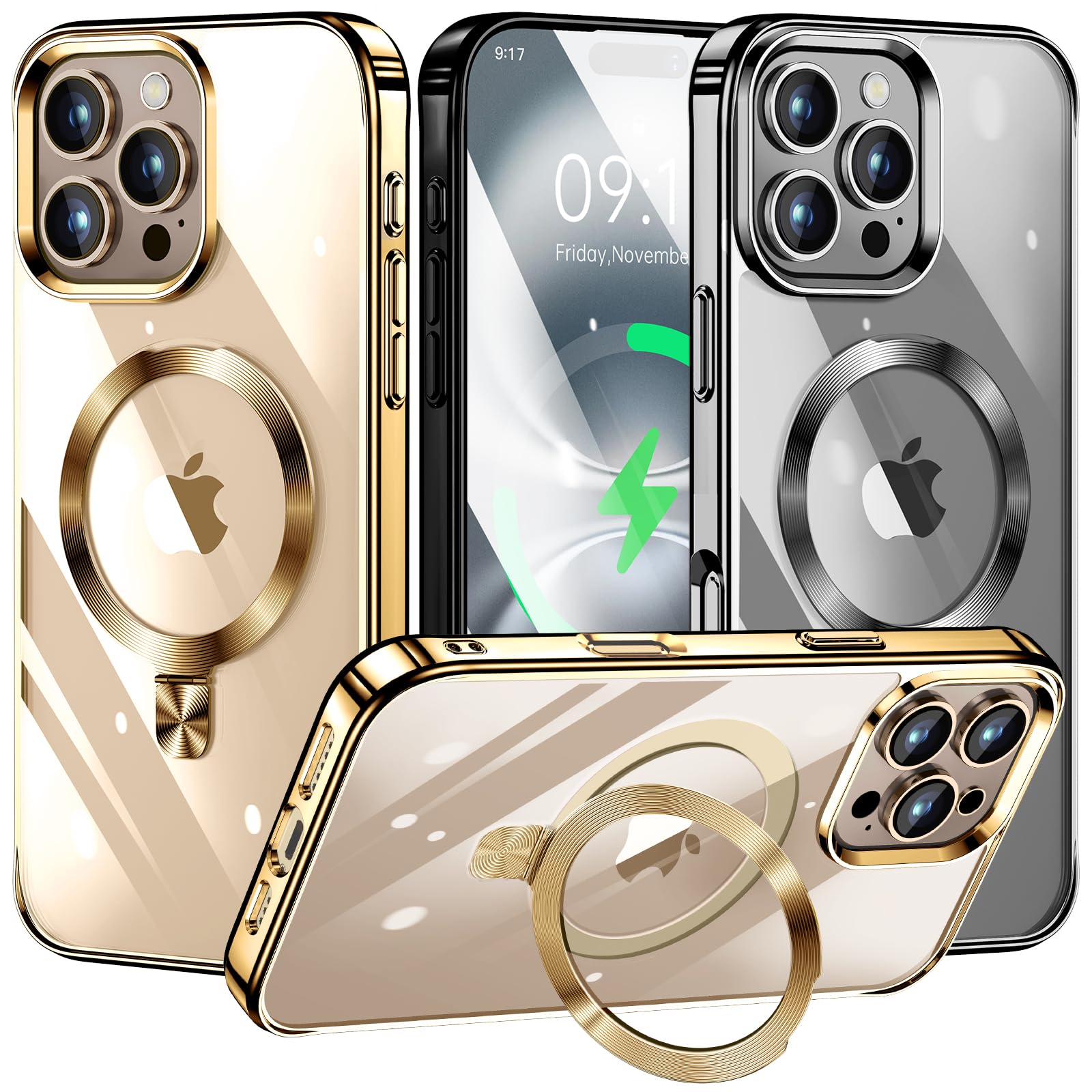 Amazon.com: [CD Ring Compatible with MagSafe Invisible Stand] Magnetic ...