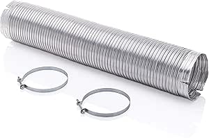 Amazon.com: Smart Choice Simi Rigid Dryer Vent Installation Kit with ...