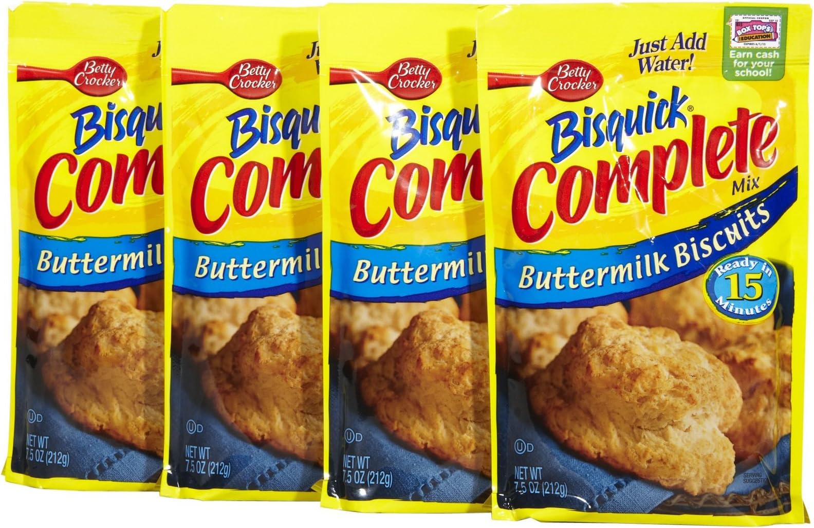 Amazon.com : Bisquick Complete Mix - Buttermilk - 7.5 Ounce (Pack of 4 ...