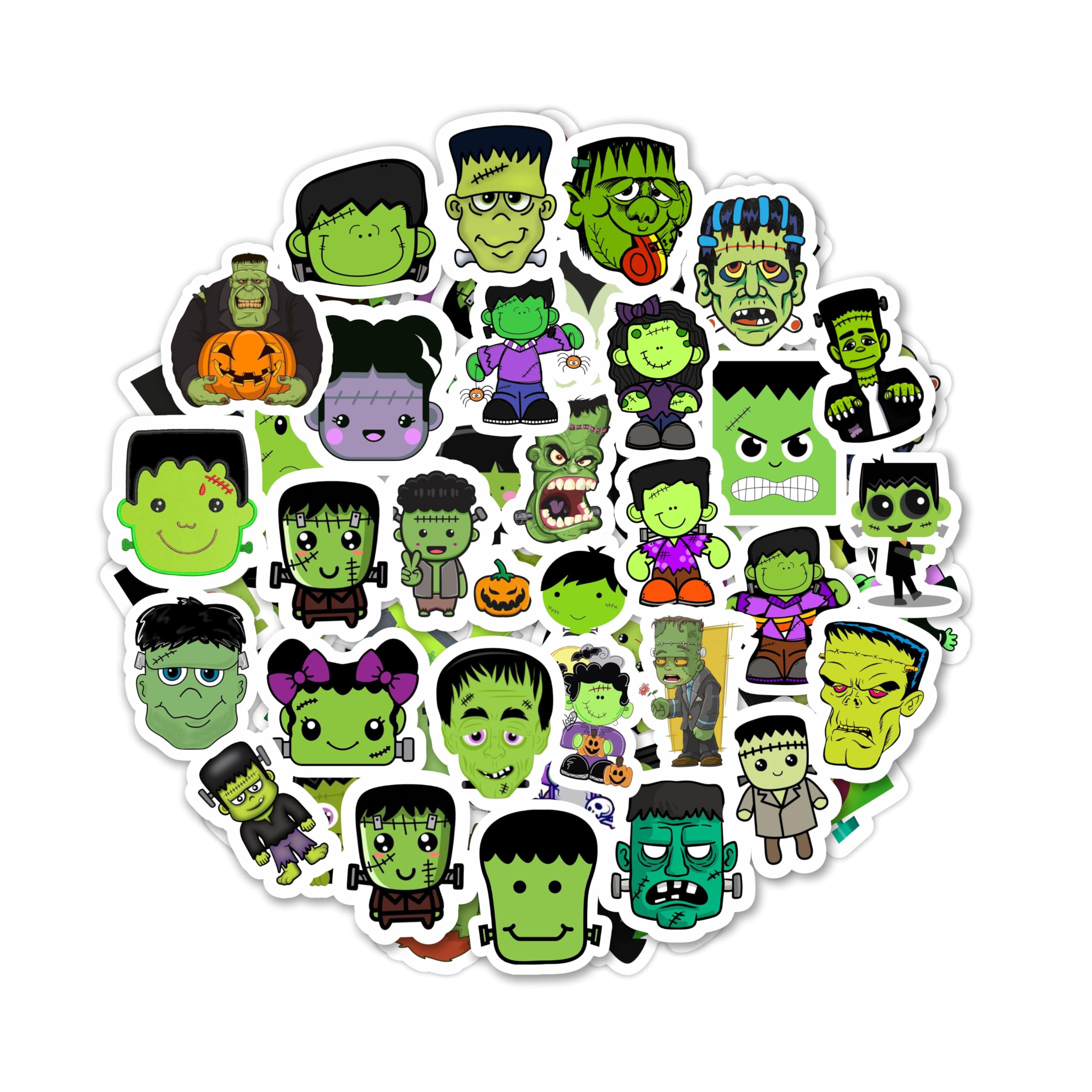 Amazon.com: Frankenstein Stickers for Water Bottle and Laptop ...