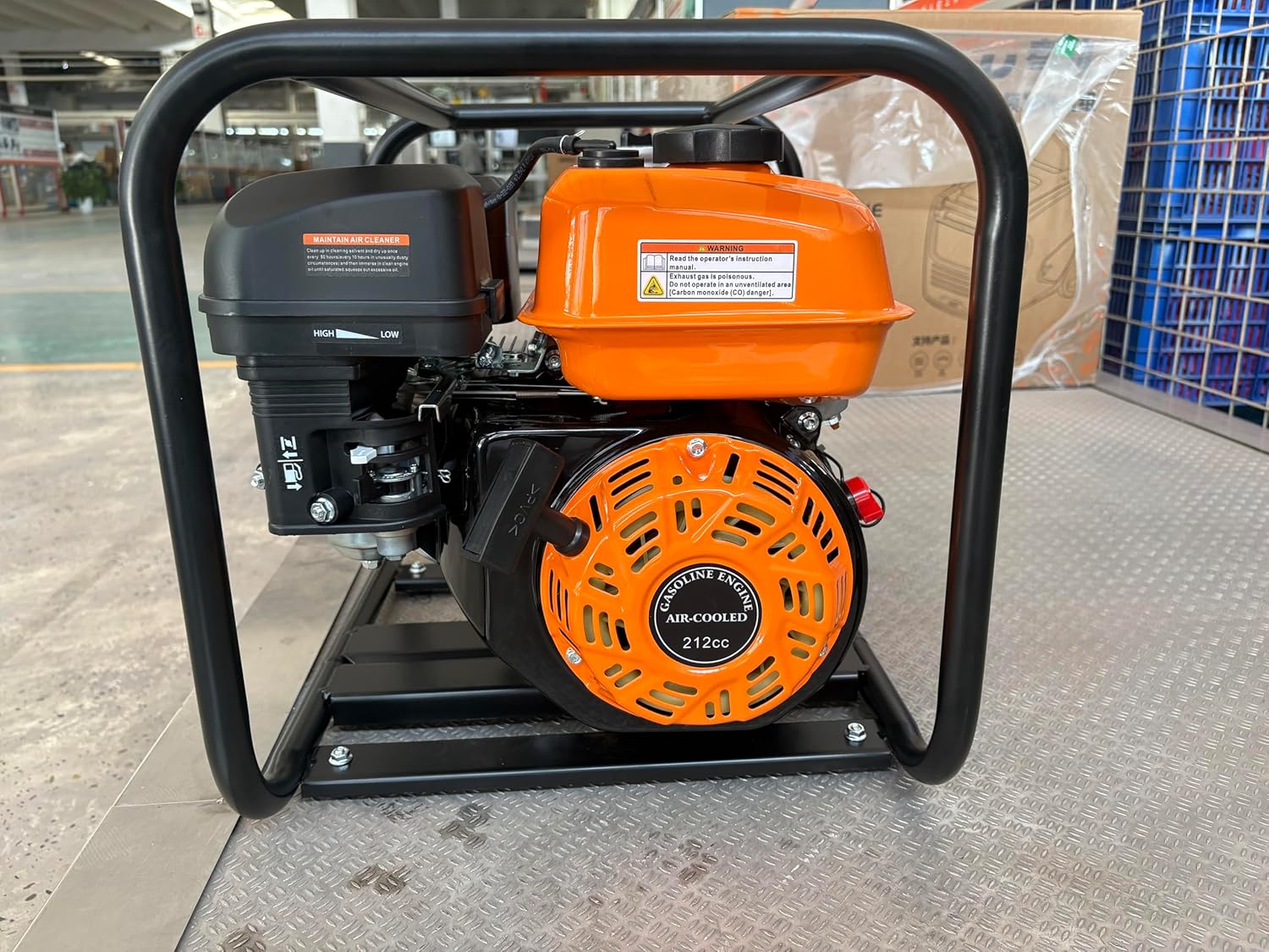 Amazon.com : 3-Inch Gas Powered Water Pump, 212cc 4-Cycle Engine Semi ...