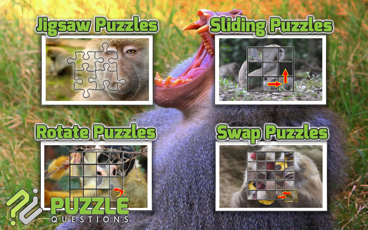 Monkey Jigsaw Puzzle Games - App on the Amazon Appstore