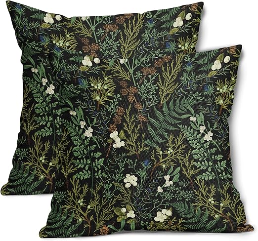 Amazon.com: aportt Green Plant Pillow Covers 20X20 Inch Sage Green ...