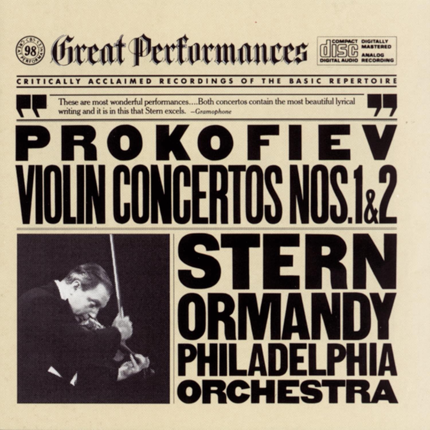 Prokofiev: Violin Concertos 1 & 2: Amazon.co.uk: CDs & Vinyl