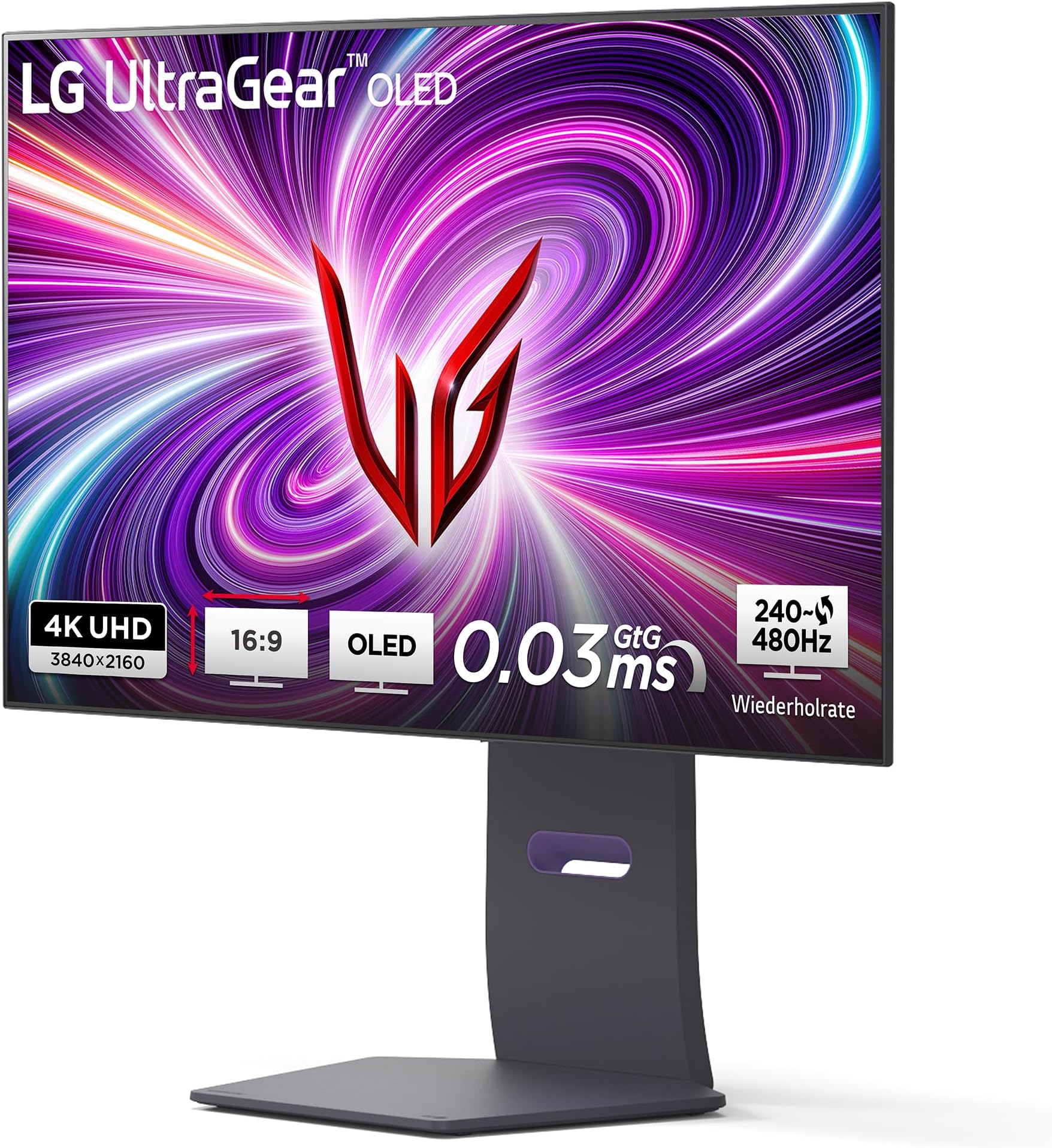 LG Ultragear™ 32GS95UE-B Gaming-PC-Monitor 32 Zoll – OLED-Panel FHD-Auflösung, 4K , 0,03 ms GtG ...