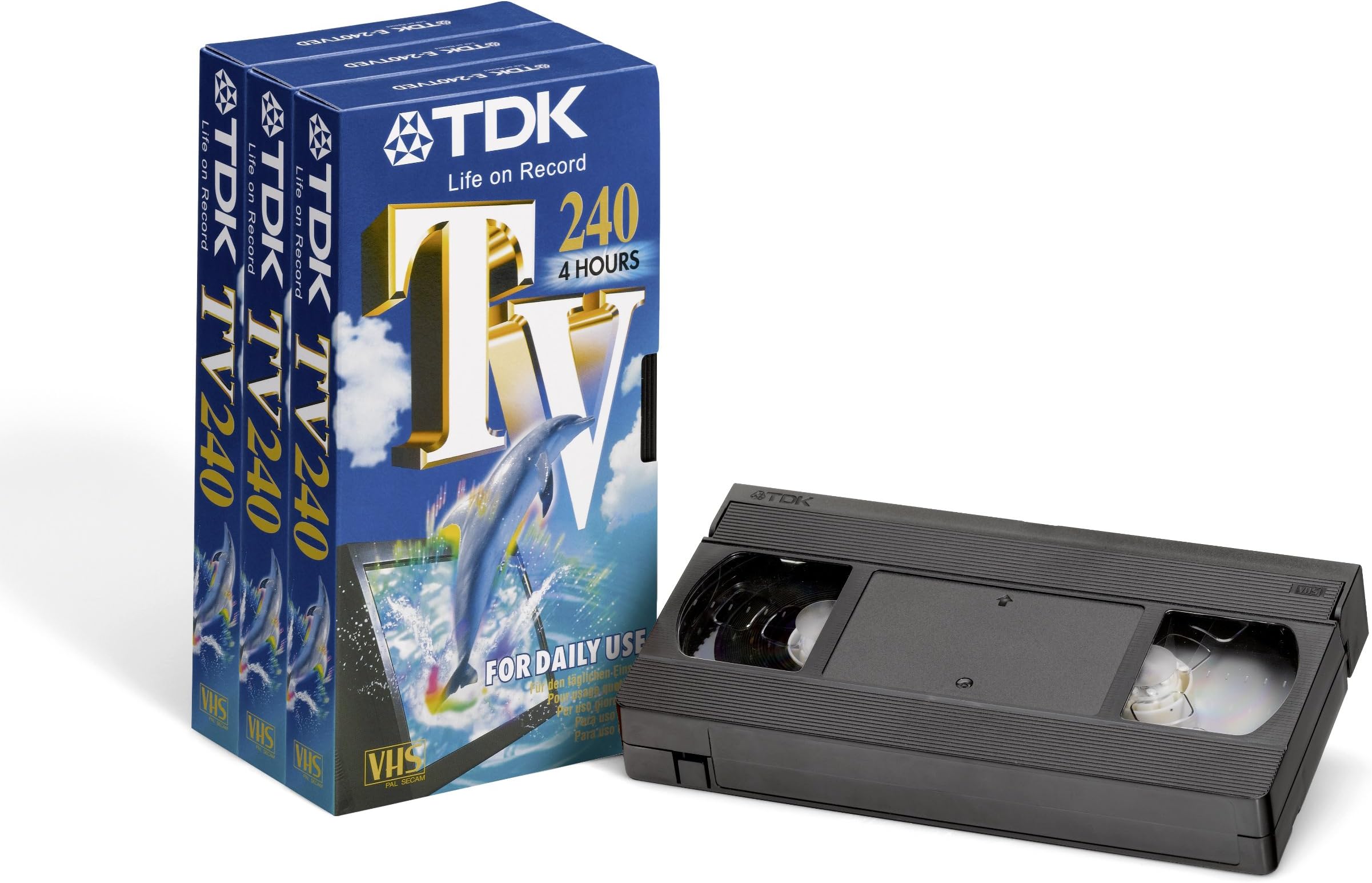 Sony Cassette VHS Série V Premium 180 minutes E180V : Amazon.fr: High-Tech