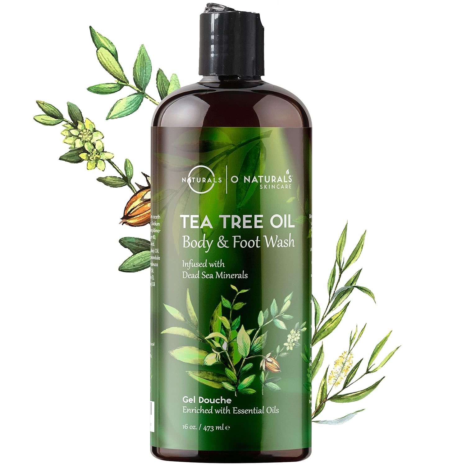 O Naturals Tea Tree Body Wash. Deep Cleansing & Odor Australia | Ubuy
