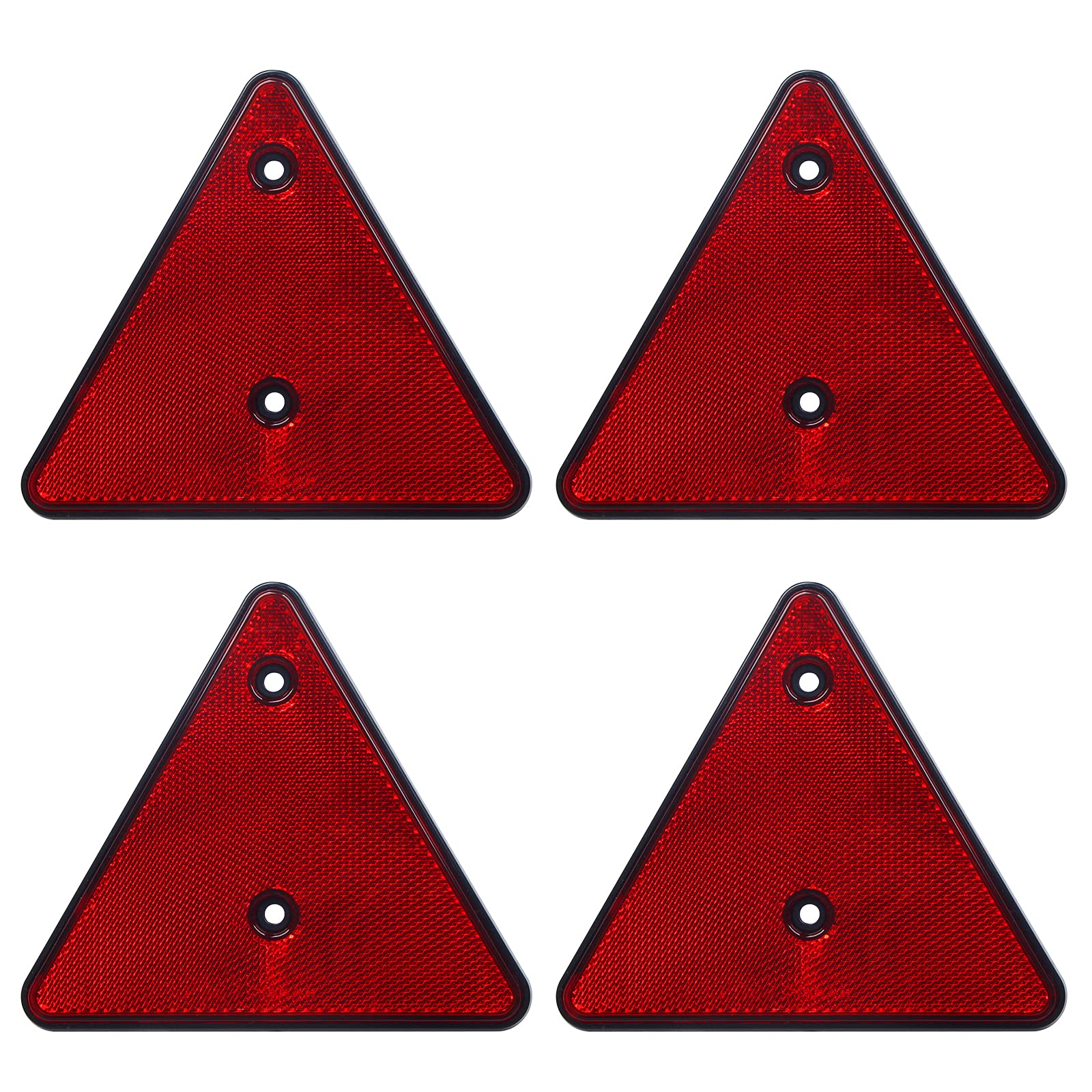 Enjoyist 4 Pack Safety Reflector Warning Sign Slow Moving Vehicle ...