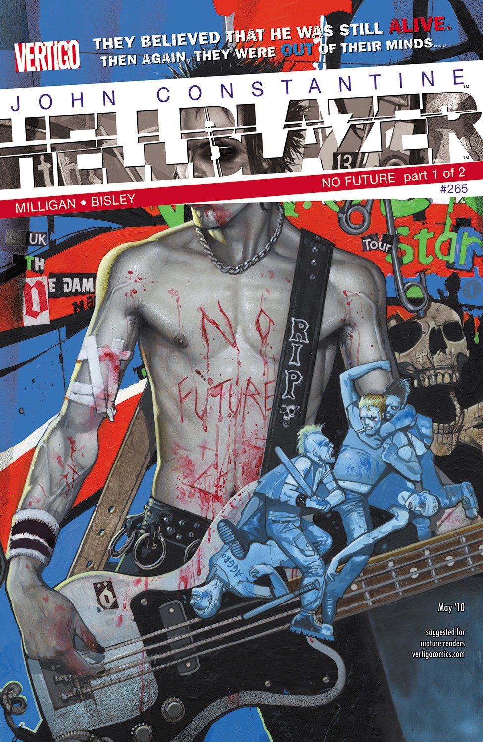 Amazon.com: Hellblazer #265 eBook : Milligan, Peter, Bisley,Simon ...
