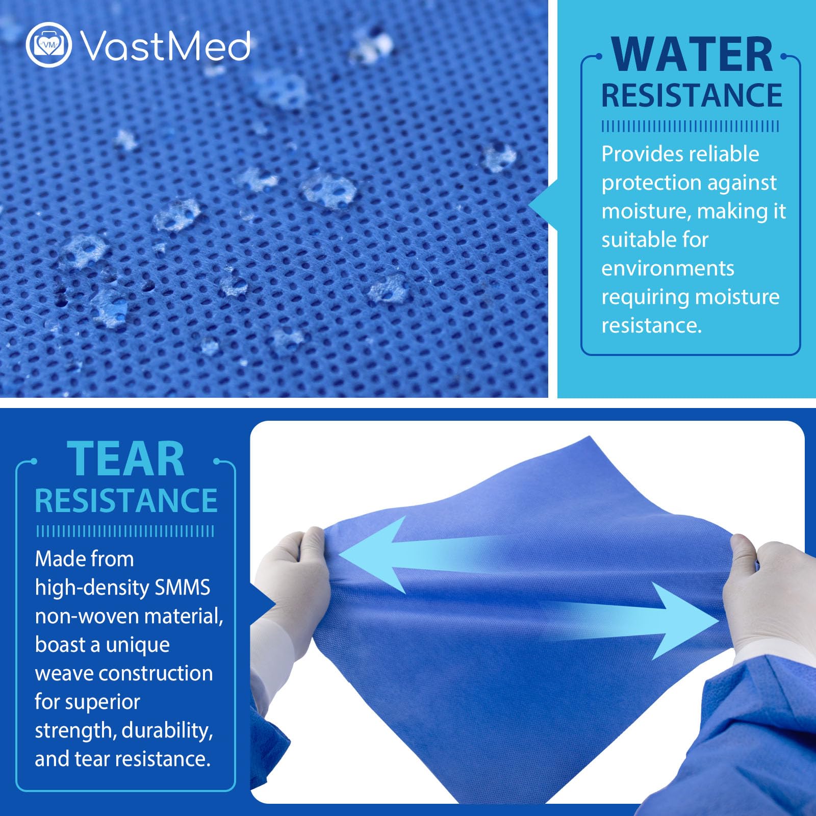 Esterilizador De Manicura AMZ Sterilization Wraps 20x20 Inches - Pack ...