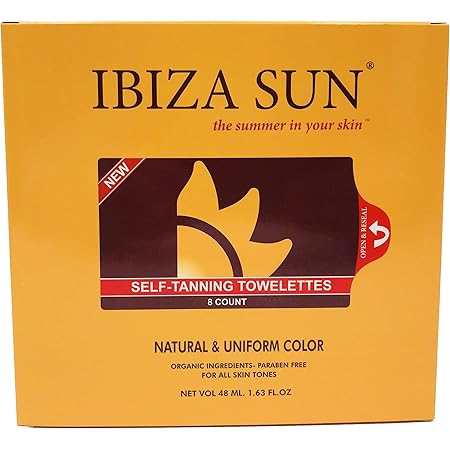 Amazon.com : Cocoa Brown Self Tanning Wipes - Sunless Tanner Wipes for ...