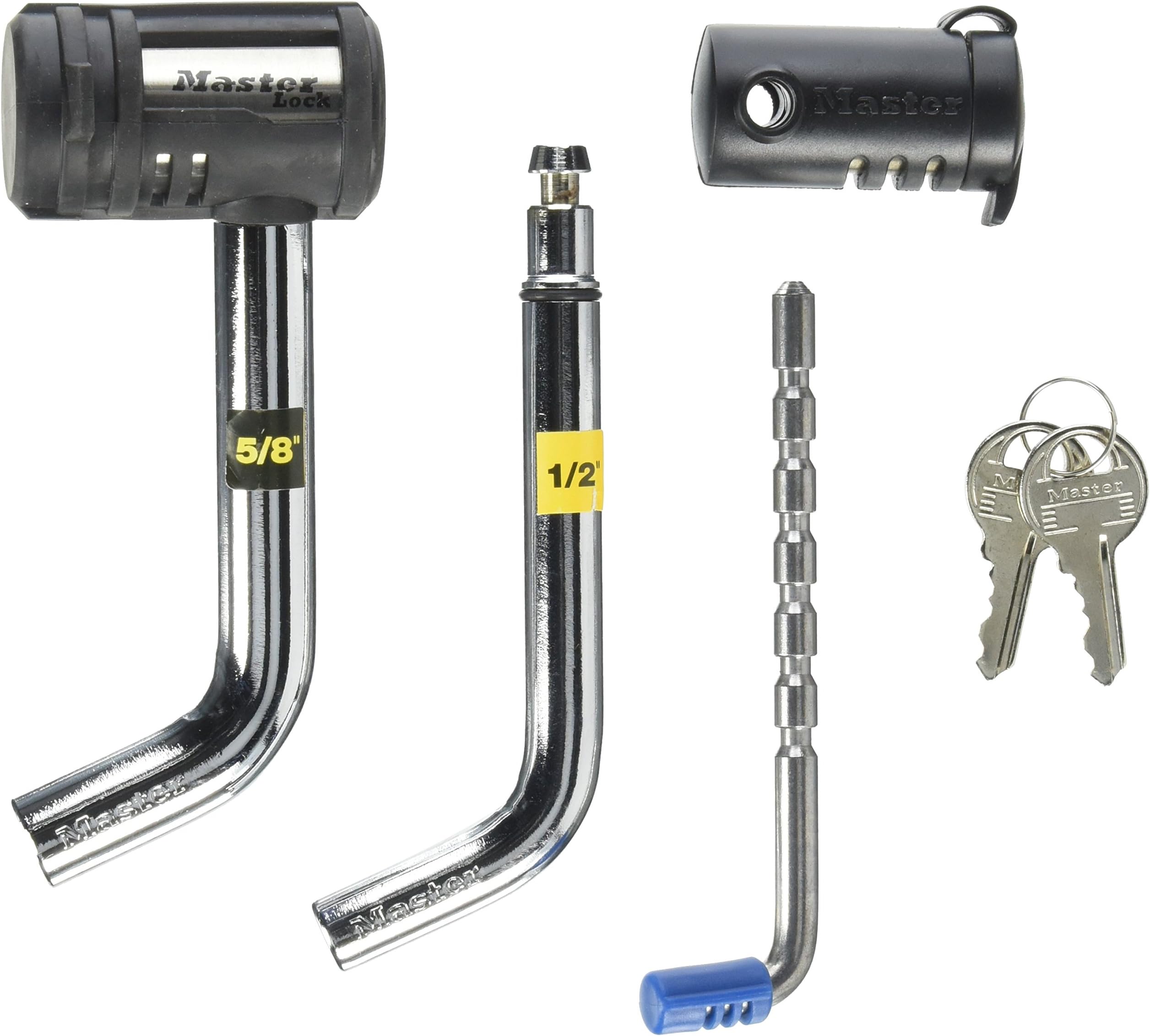 Amazon.com: Master Lock 2848DAT Receiver Lock for 1/2" and 5/8 ...