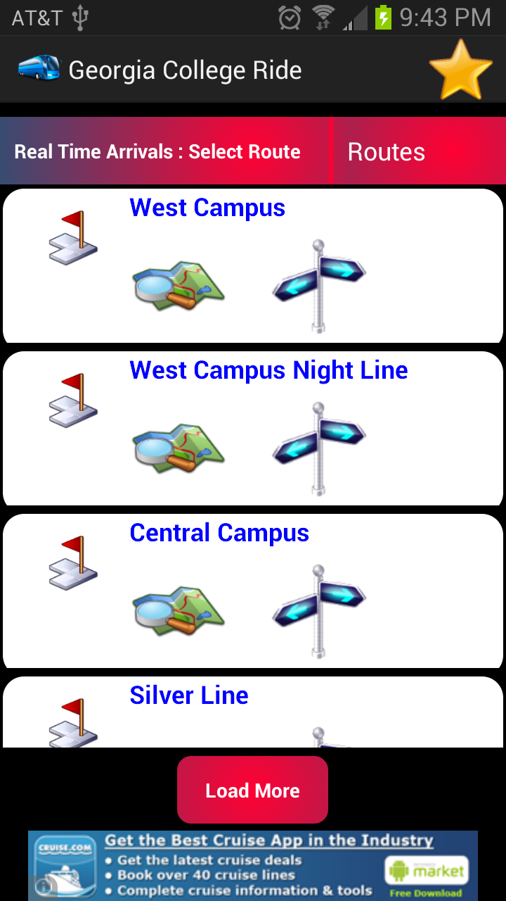 Georgia College Ride - App on Amazon Appstore