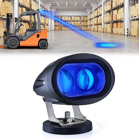 Amazon.com: LY8 LED Forklift Safety Lights Blue Zone Lights Warehouse ...