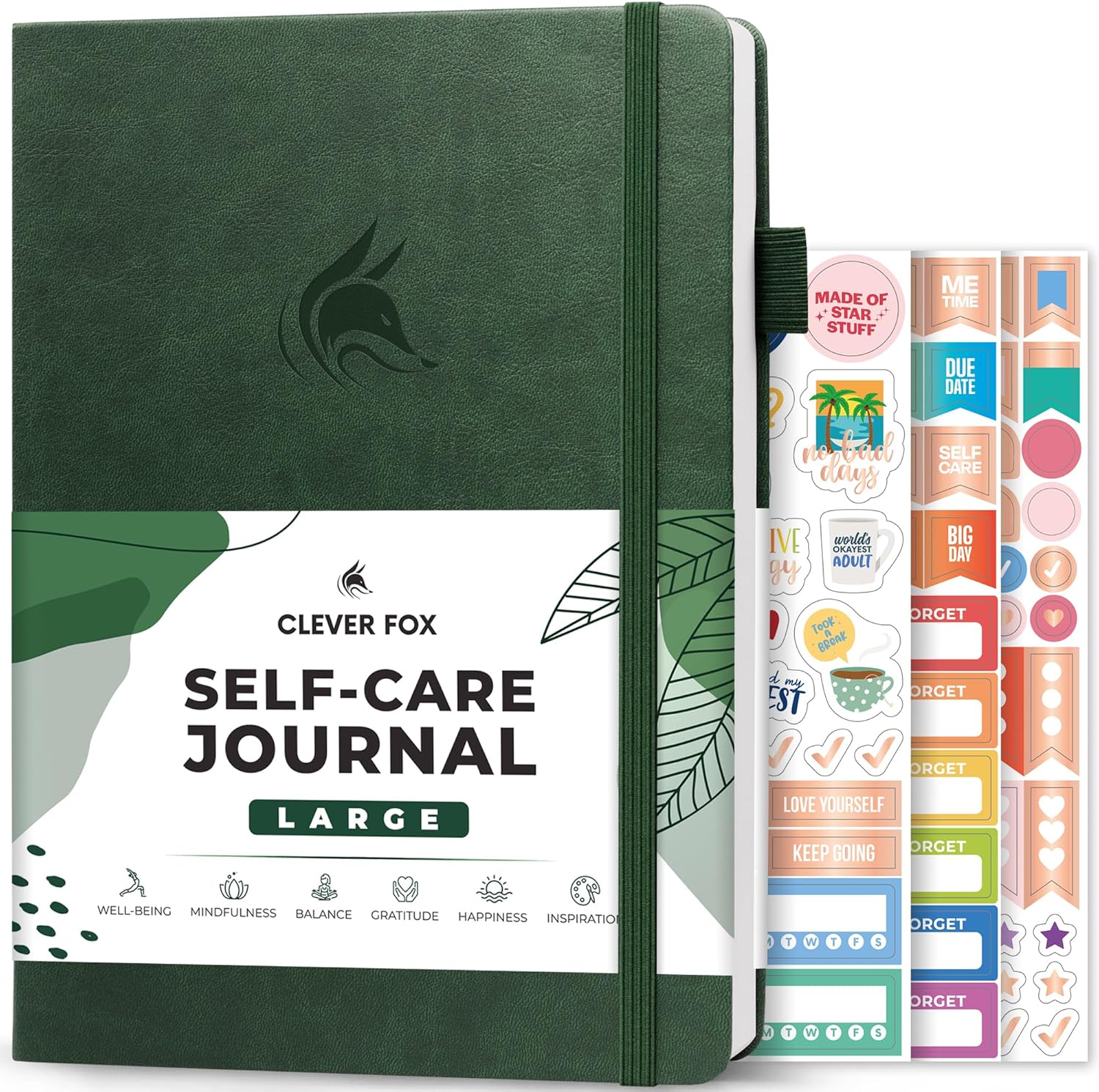 Amazon.com : Clever Fox Self-Care Journal – Wellness & Daily Reflection ...