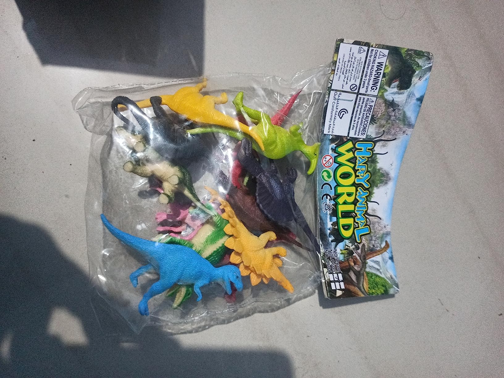 Yelofy Dinosaur Toy Set of 12 Pcs - Dinosaurs Animals Figures Toys Play ...