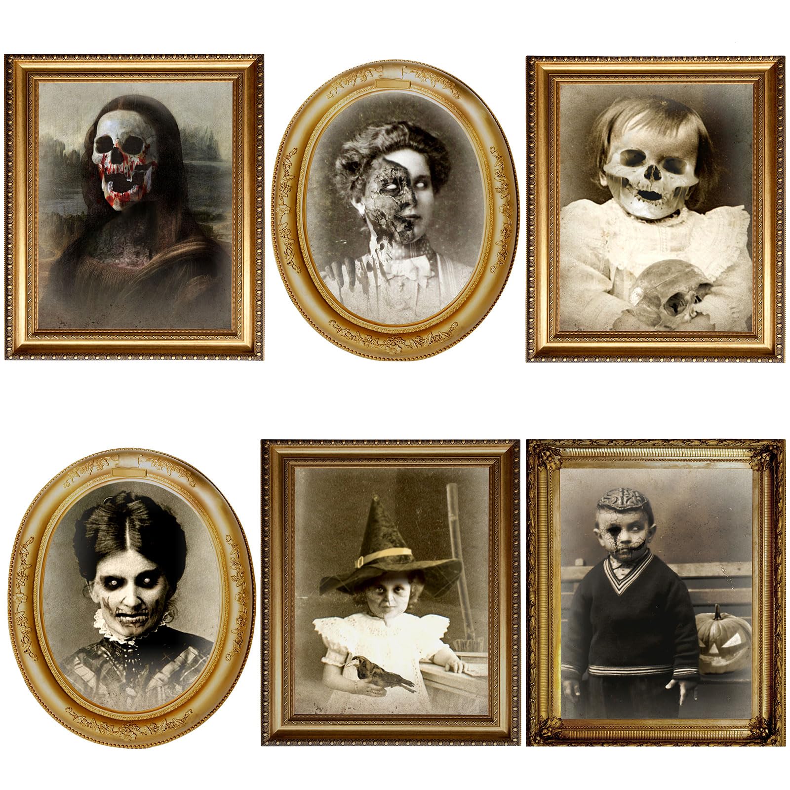 Amazon.com - Tuanse Halloween Decorations Indoor 3D Changing Face ...