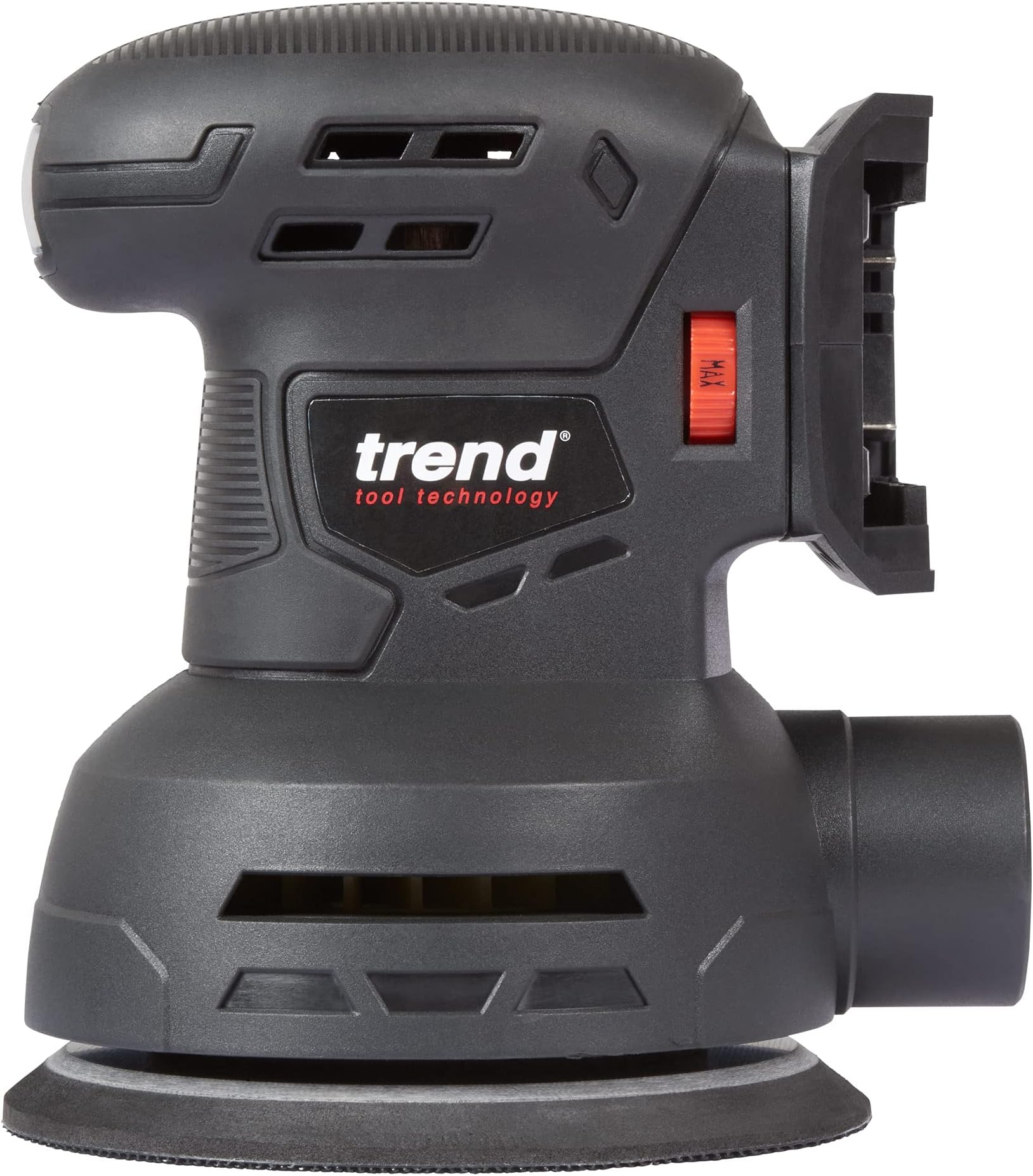 Trend 18V Cordless 125mm Random Orbital Sander for Sanding & Fast Stock ...