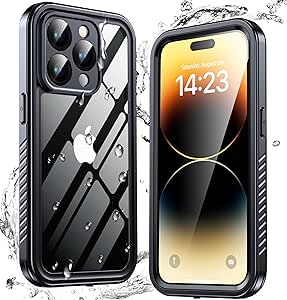Amazon.com: Oterkin for iPhone 14 Pro Case Waterproof, iPhone 14 Pro Phone Case with [Built-in ...