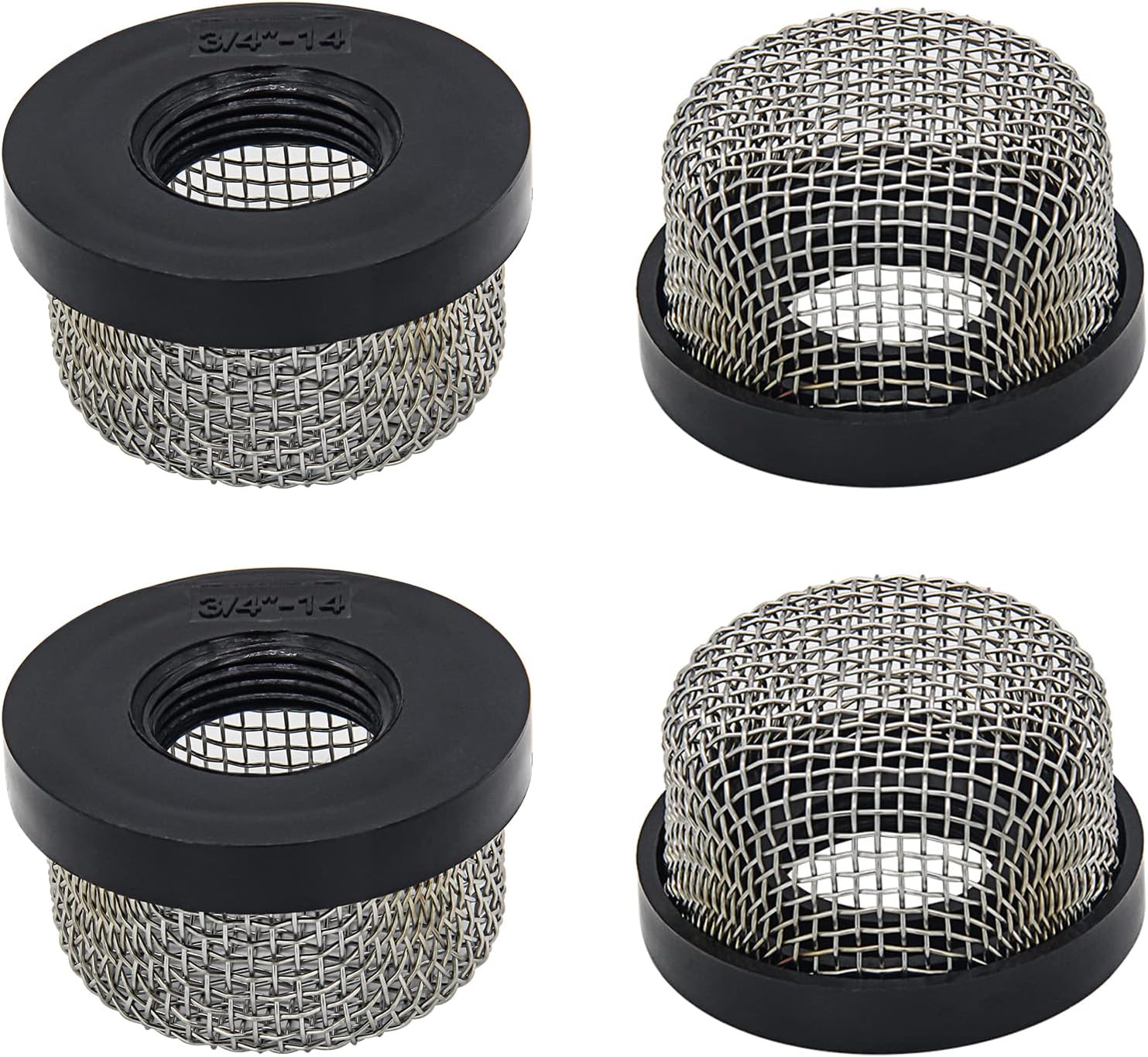 Stainless Steel Mesh Strainer 3/4"- 14, Aerator Screen Strainer ...