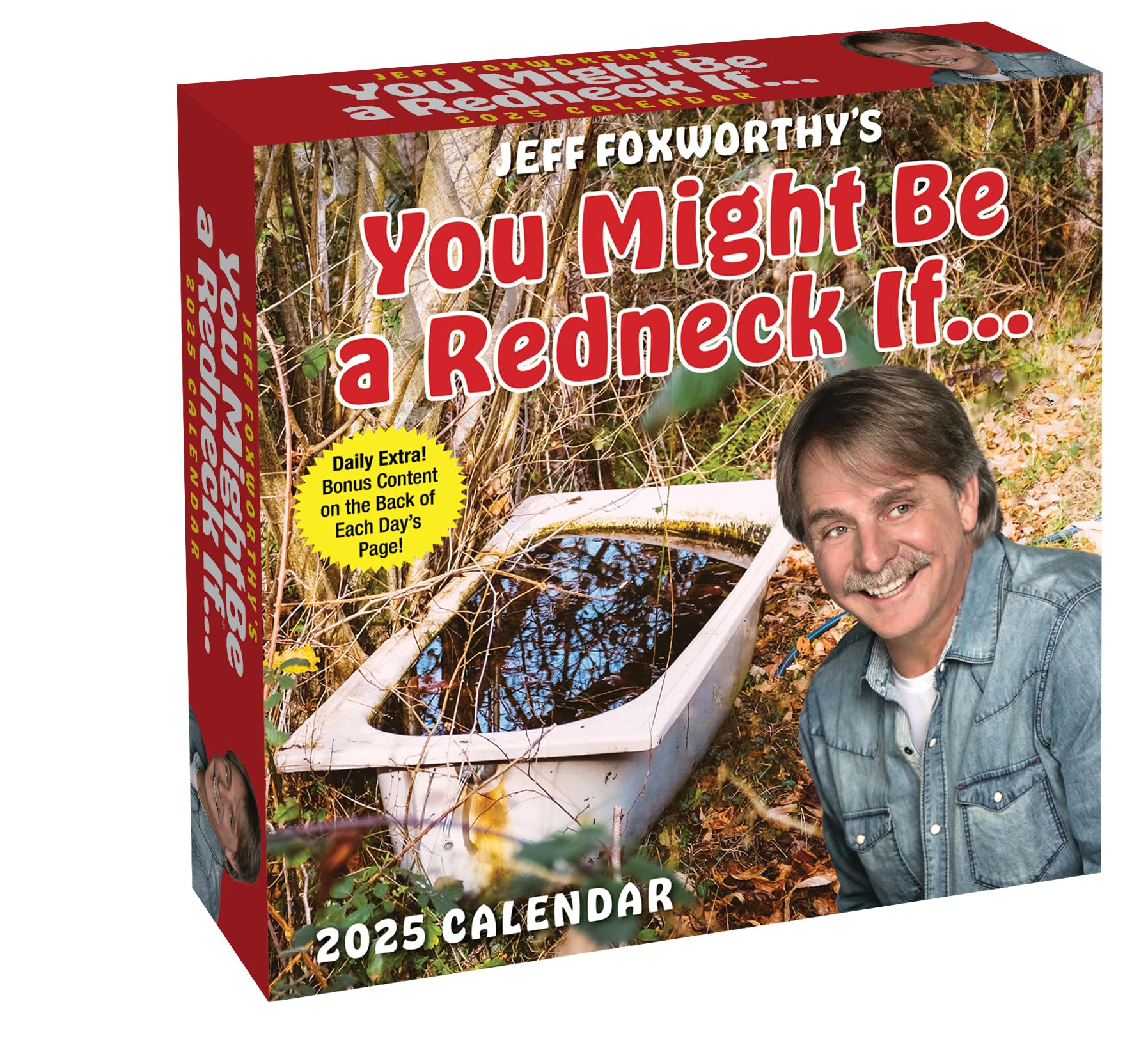 Amazon.com: Jeff Foxworthy's You Might Be a Redneck If. . . 2025 Day-to ...