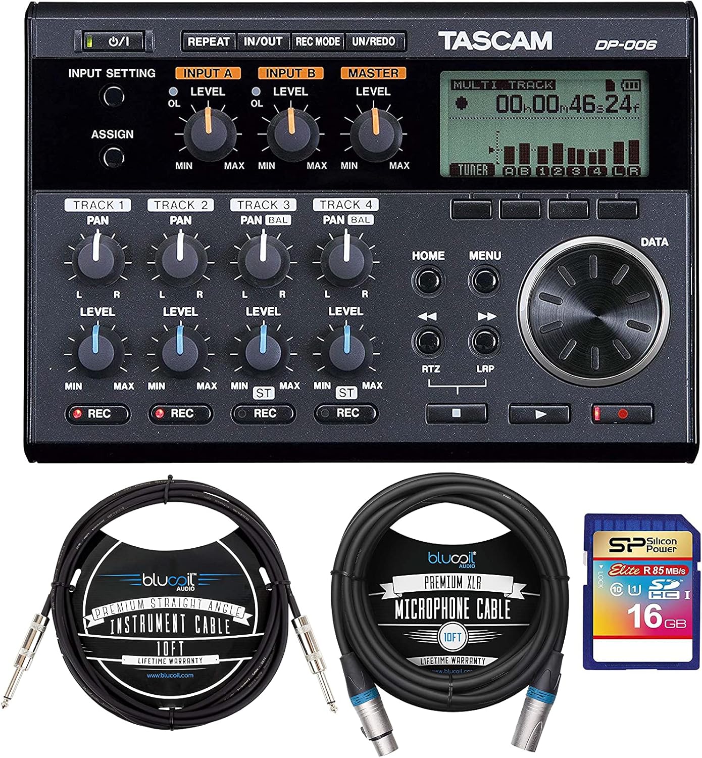 Amazon.com: TASCAM DP-006 Digital PocketStudio Multi-Track Audio ...