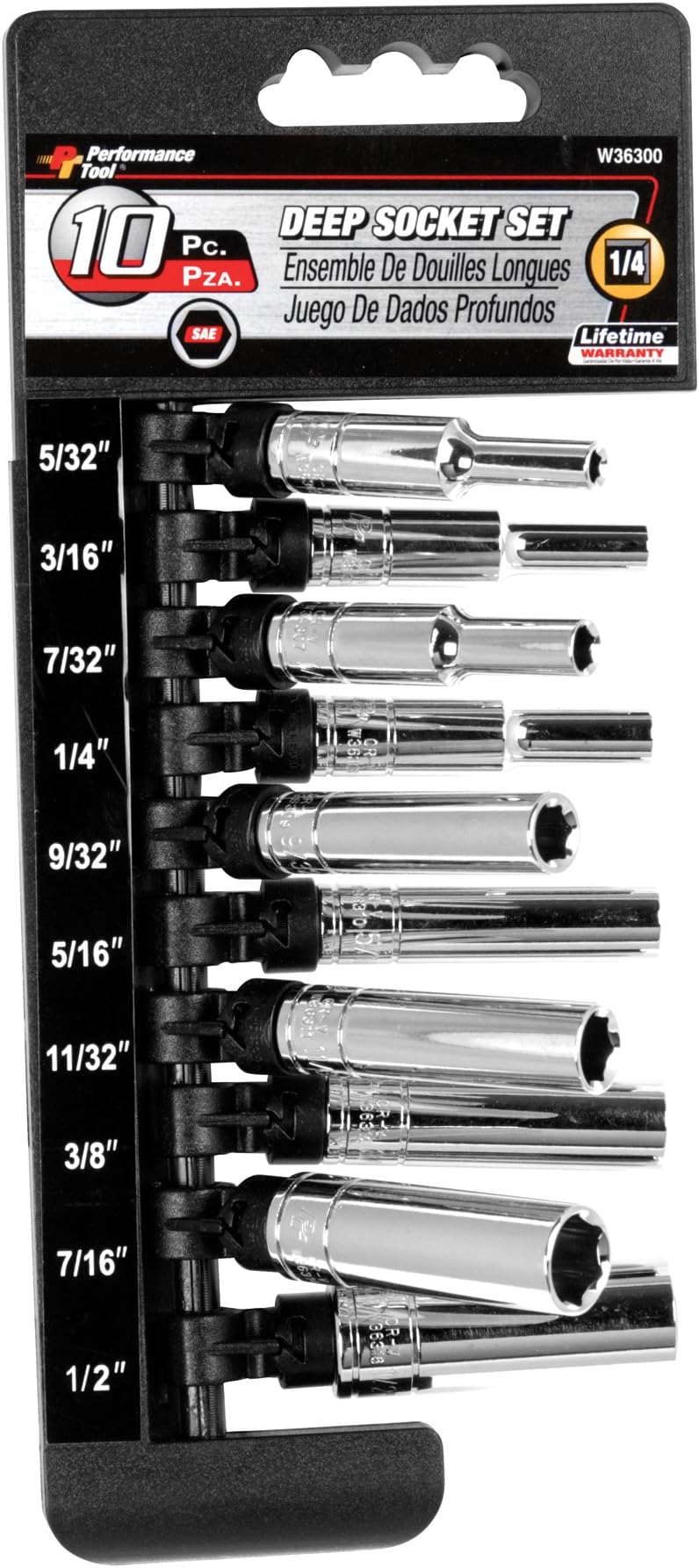 Amazon.com: Evercraft Deep Socket Set 3/8 inch SAE And Metric (3) 57 Pc ...