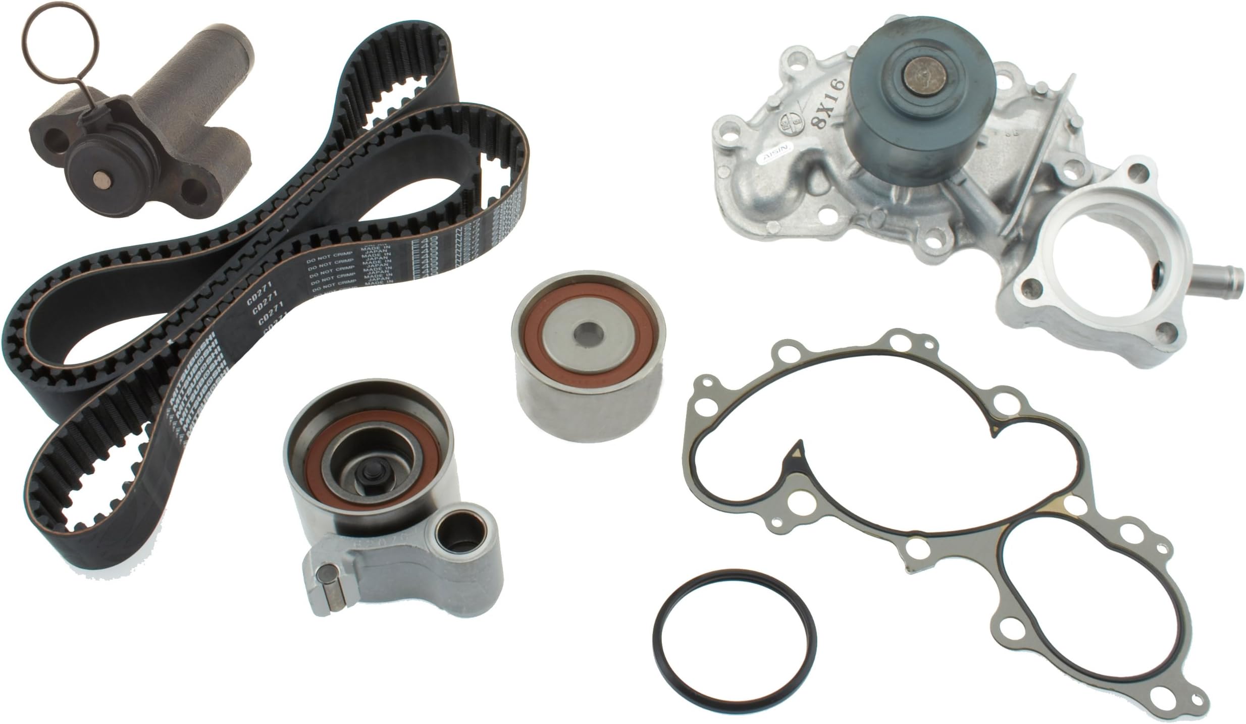 Amazon.com: AISIN TKT-025 Engine Timing Belt Kit with Water Pump ...