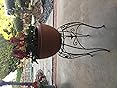 Amazon.com : AMAGABELI GARDEN & HOME Metal Potted Plant Stand 15 inch ...