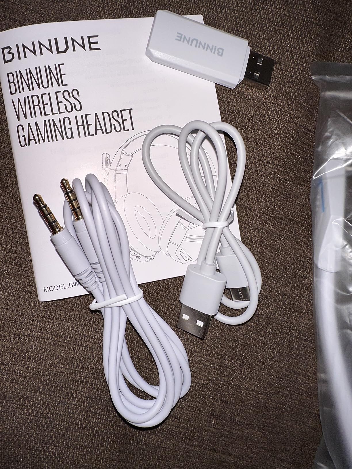 $10/mo - Finance BINNUNE Wireless Gaming Headset with Microphone for PC ...