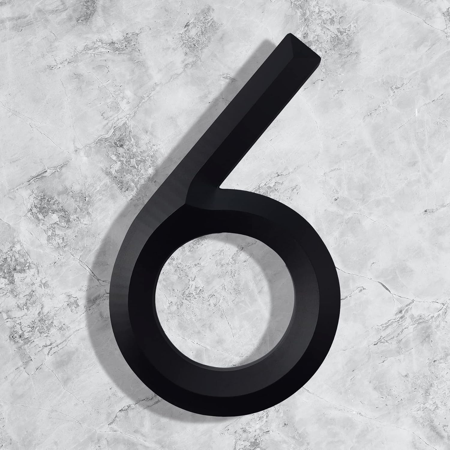 Amazon.com: 8 Inch Modern Large House Numbers, Black Home Address ...