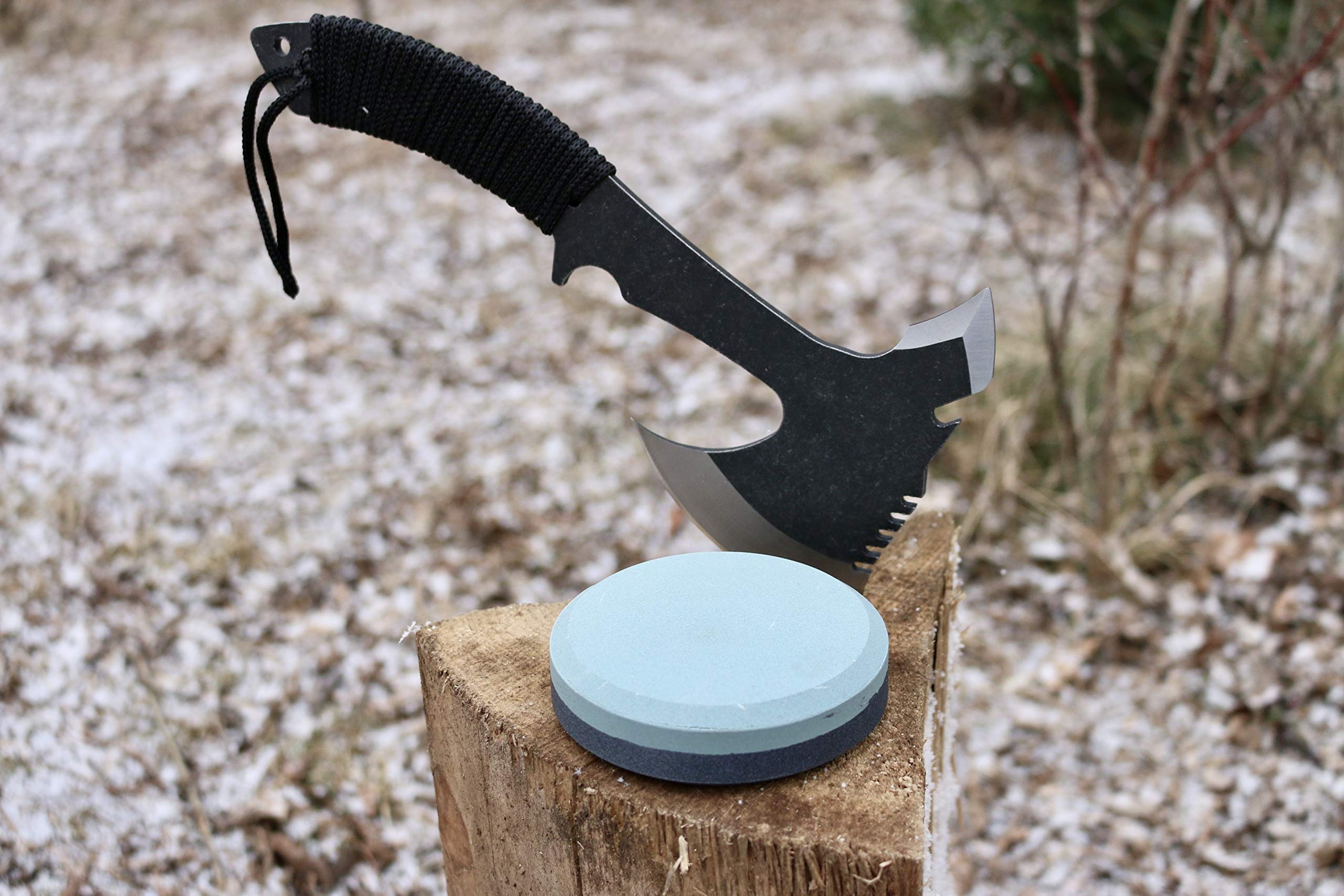 LARGE Axe Sharpener - 3.75in x 1in - Sharpening Stone for Axes ...