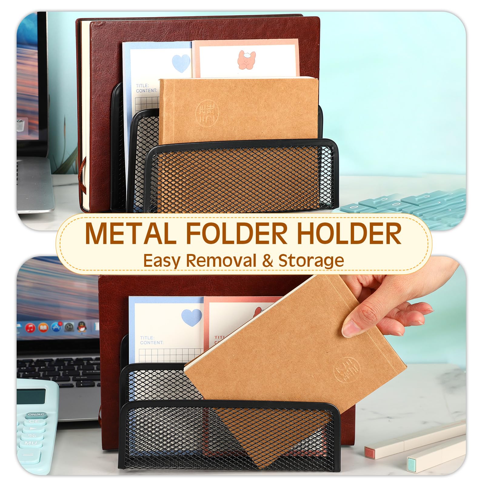 Snapklik.com : Kosiz 3 Pack Mail Organizer Folder Post Note Holder File ...