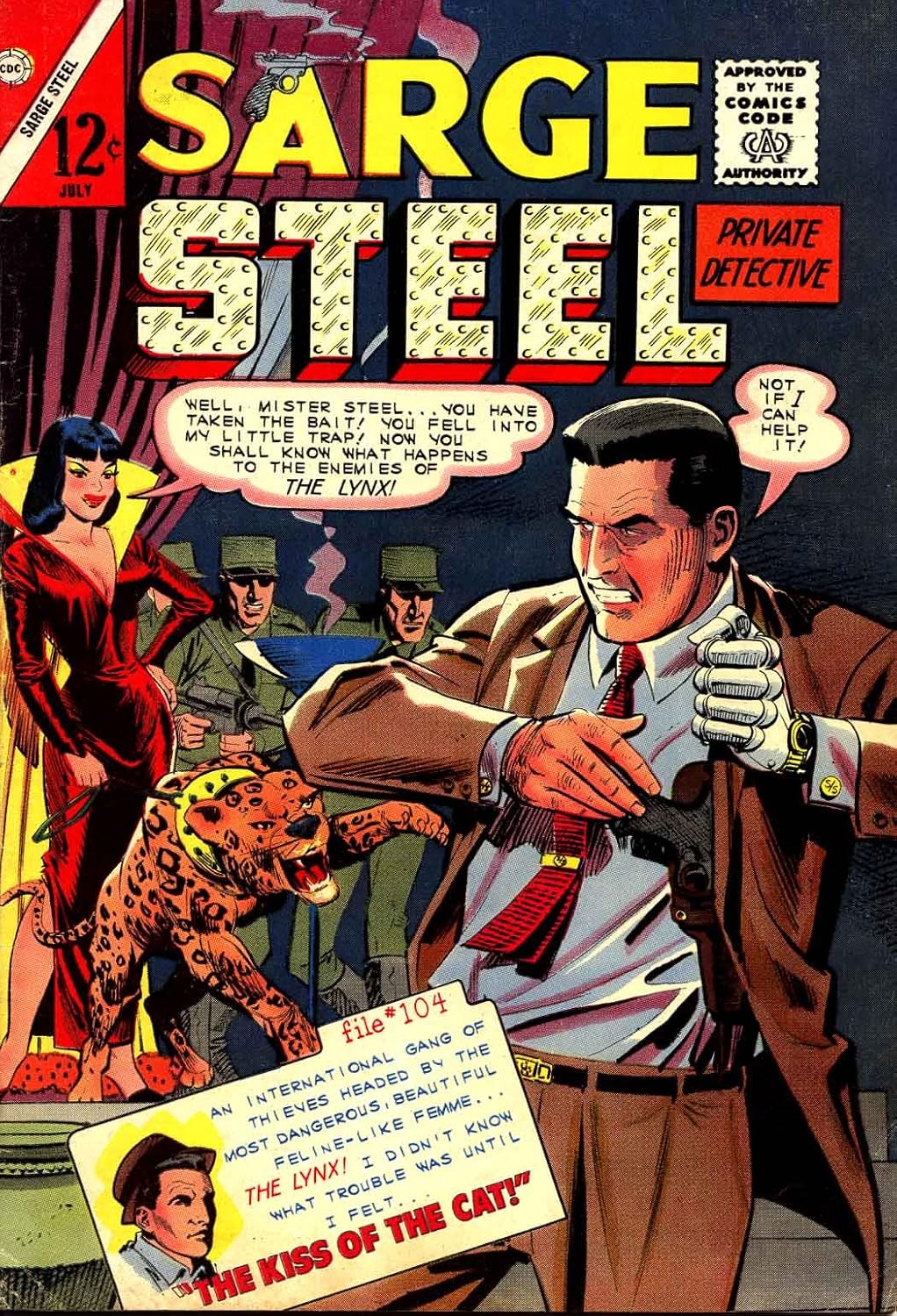 Amazon.com: Sarge Steel v1 #4: by John Bascom eBook : Charlton Comics ...
