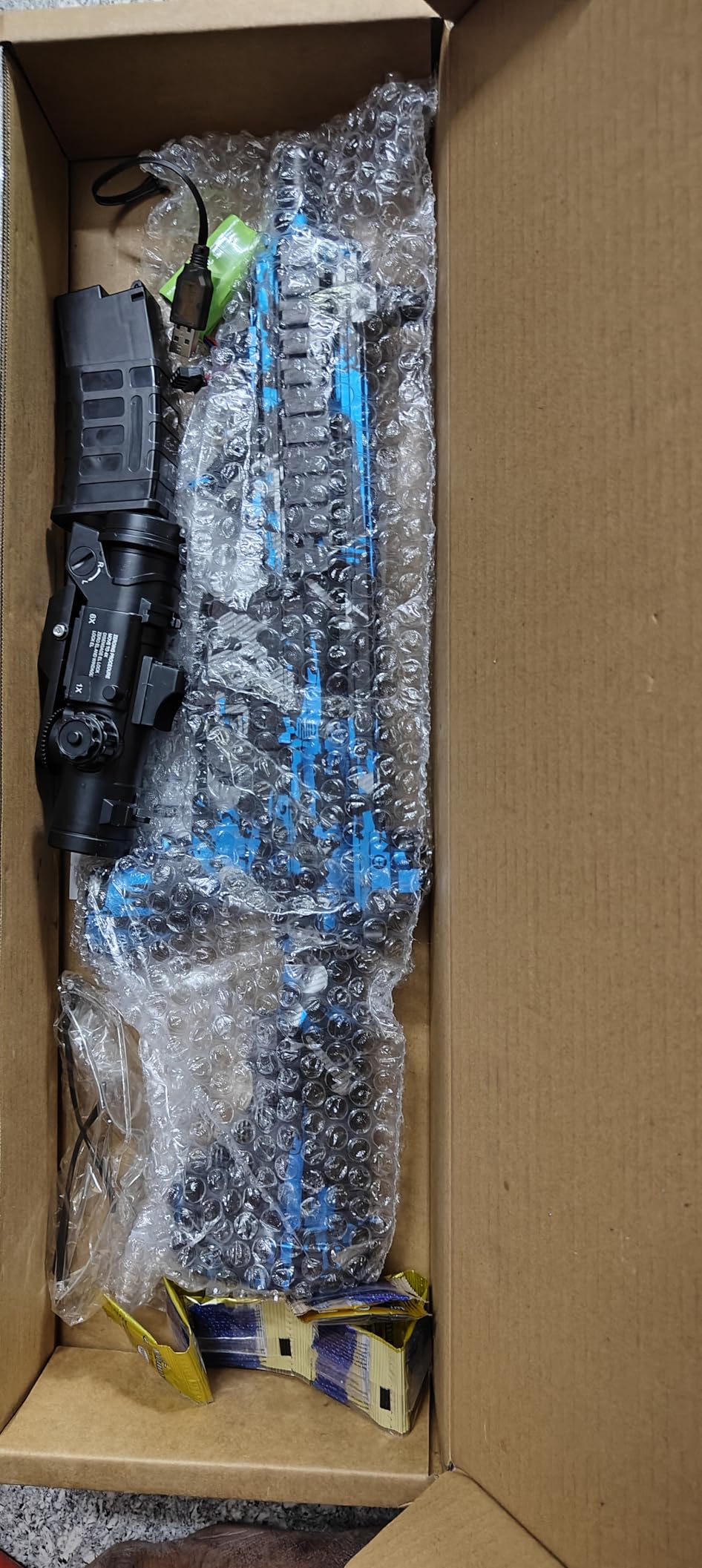 Chetsavz - Gun Including Gel Ball Blaster Gun Toy Automatic Ball Gun ...