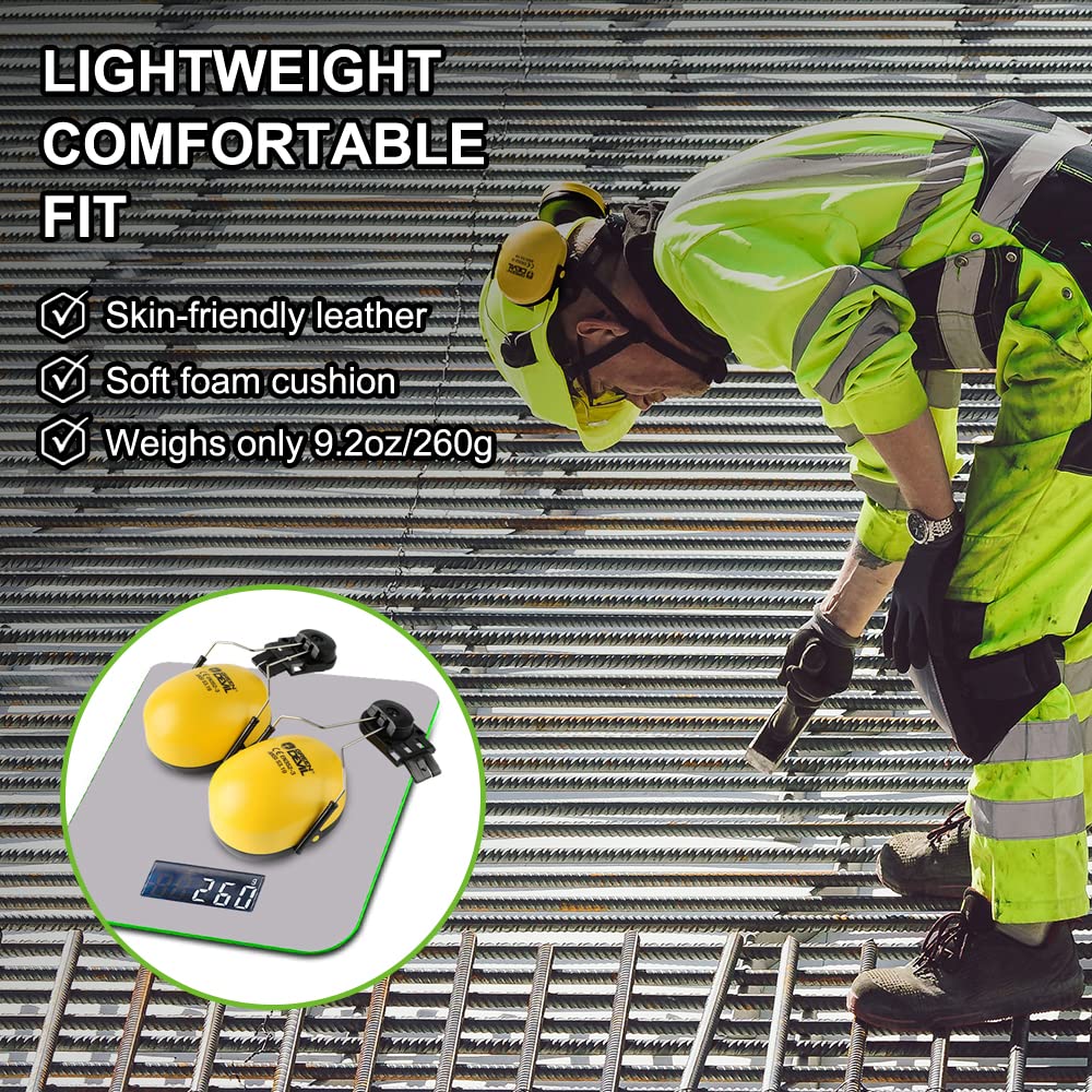 Snapklik.com : Hard Hat Mounted Ear Muffs Helmet Attachable Hearing ...