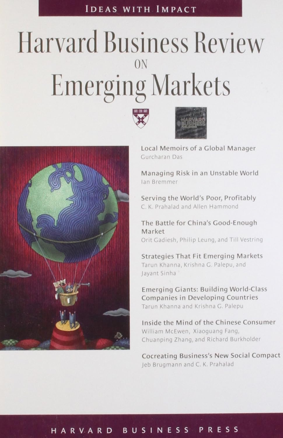 Harvard Business Review on Emerging Markets (Harvard Business Review ...