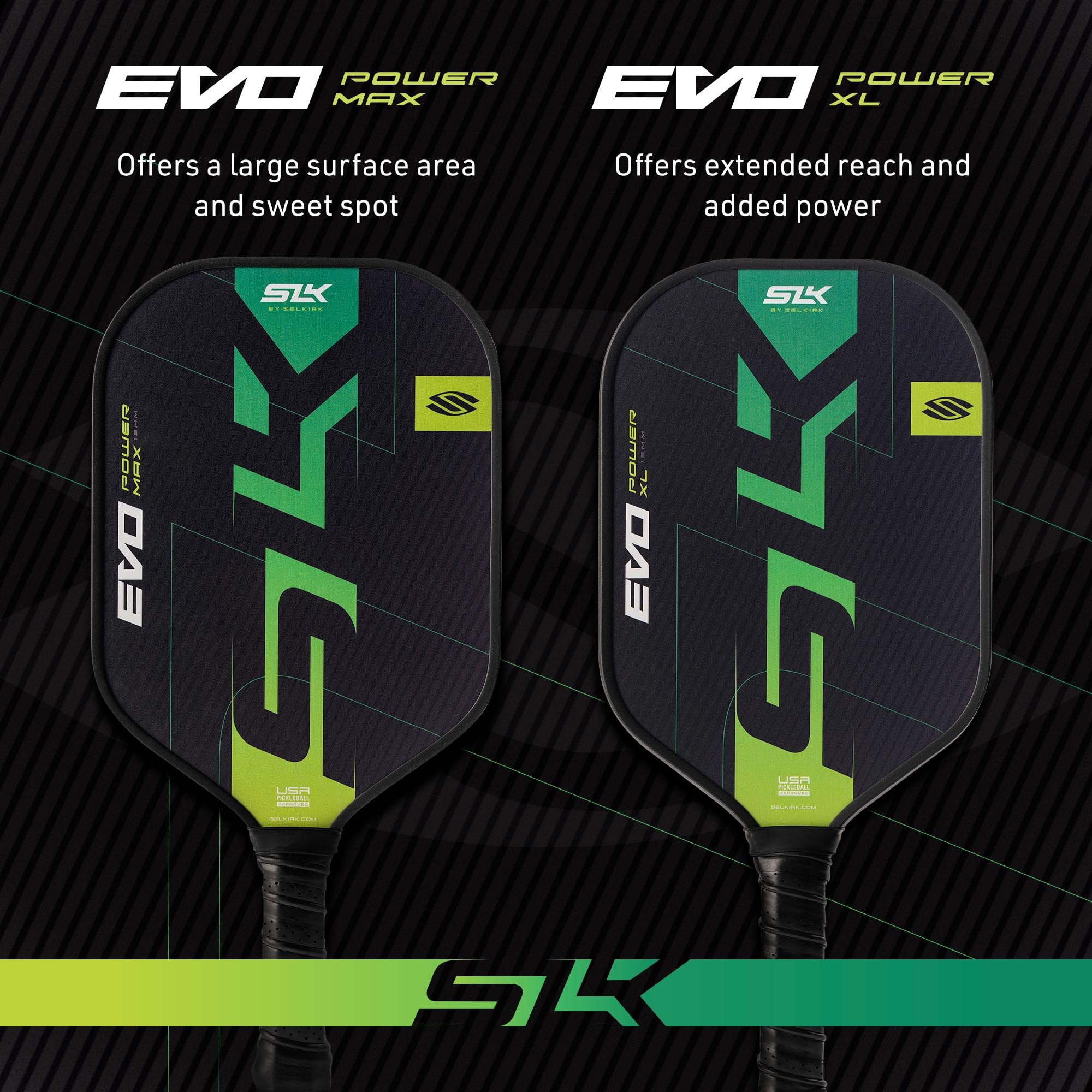 Snapklik.com : Selkirk Sport SLK Evo Power MAX Pickleball Paddle By ...