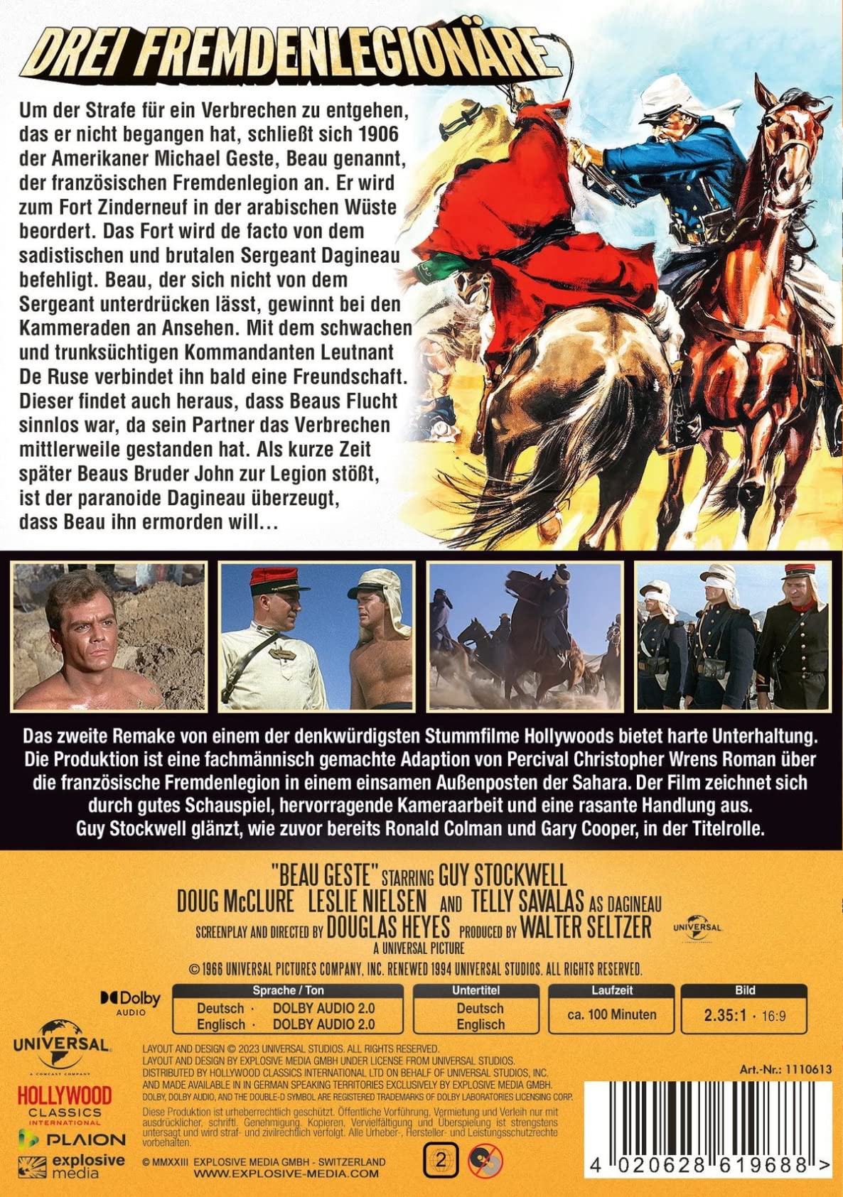 Drei Fremdenlegionäre: Amazon.de: Stockwell, Guy, McClure, Doug ...