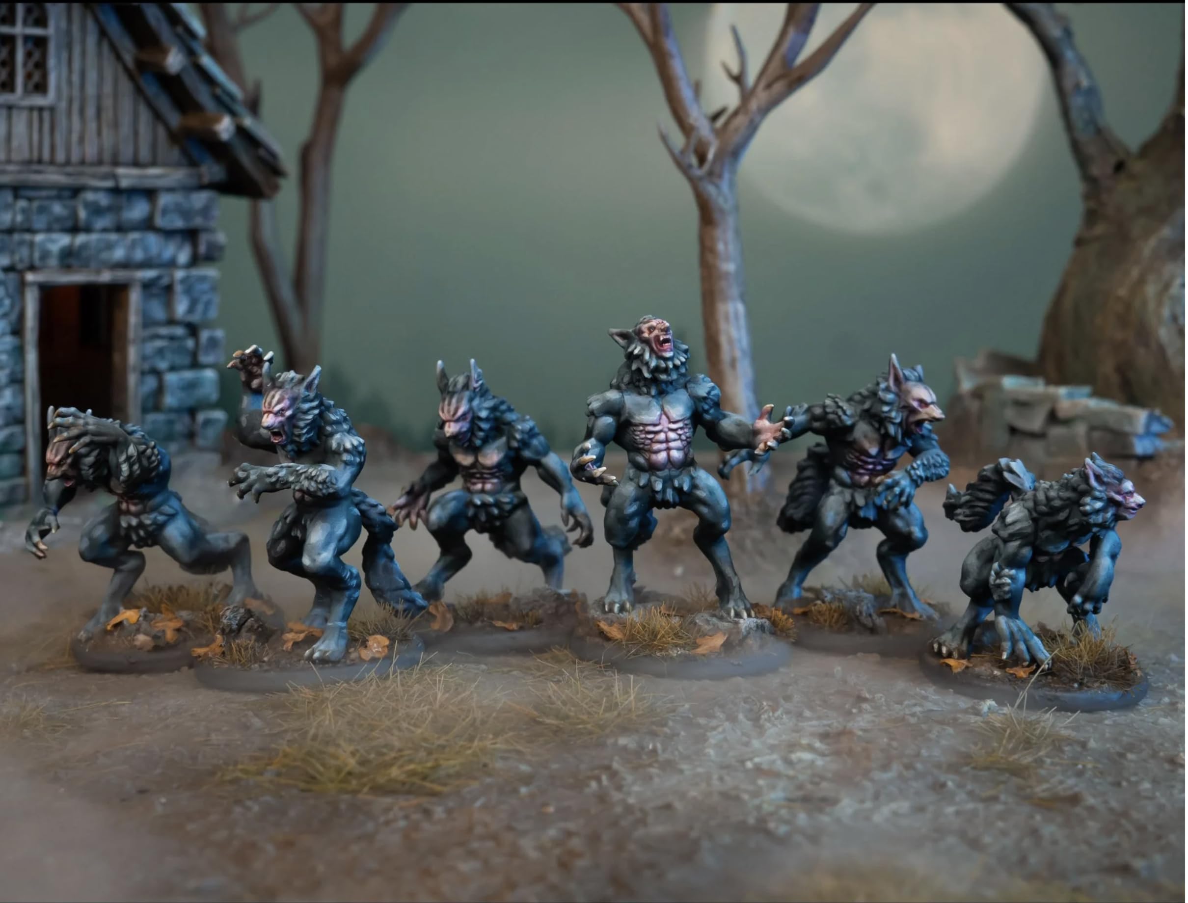 Wargames Atlantic Classic Fantasy: Werewolves (20 Multi Part Hard ...